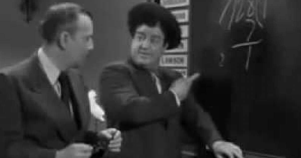 Abbott and Costello Explain Common Core Math • Gary DeMar